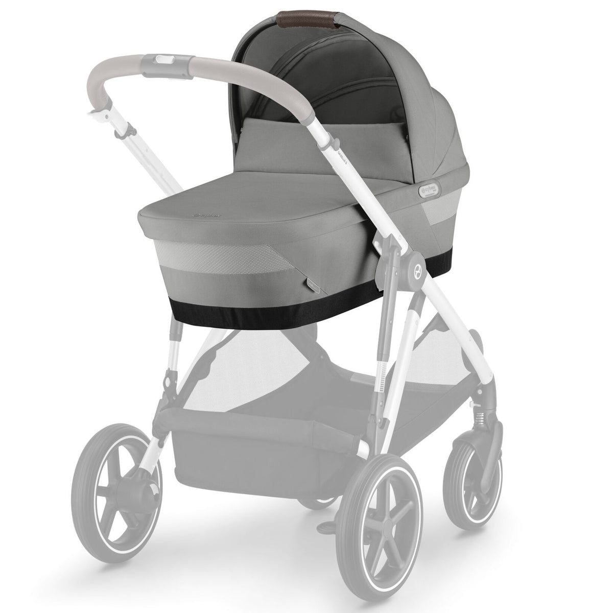 Cybex Gazelle S Cot - Stone Grey – Bumpstart Baby Shop