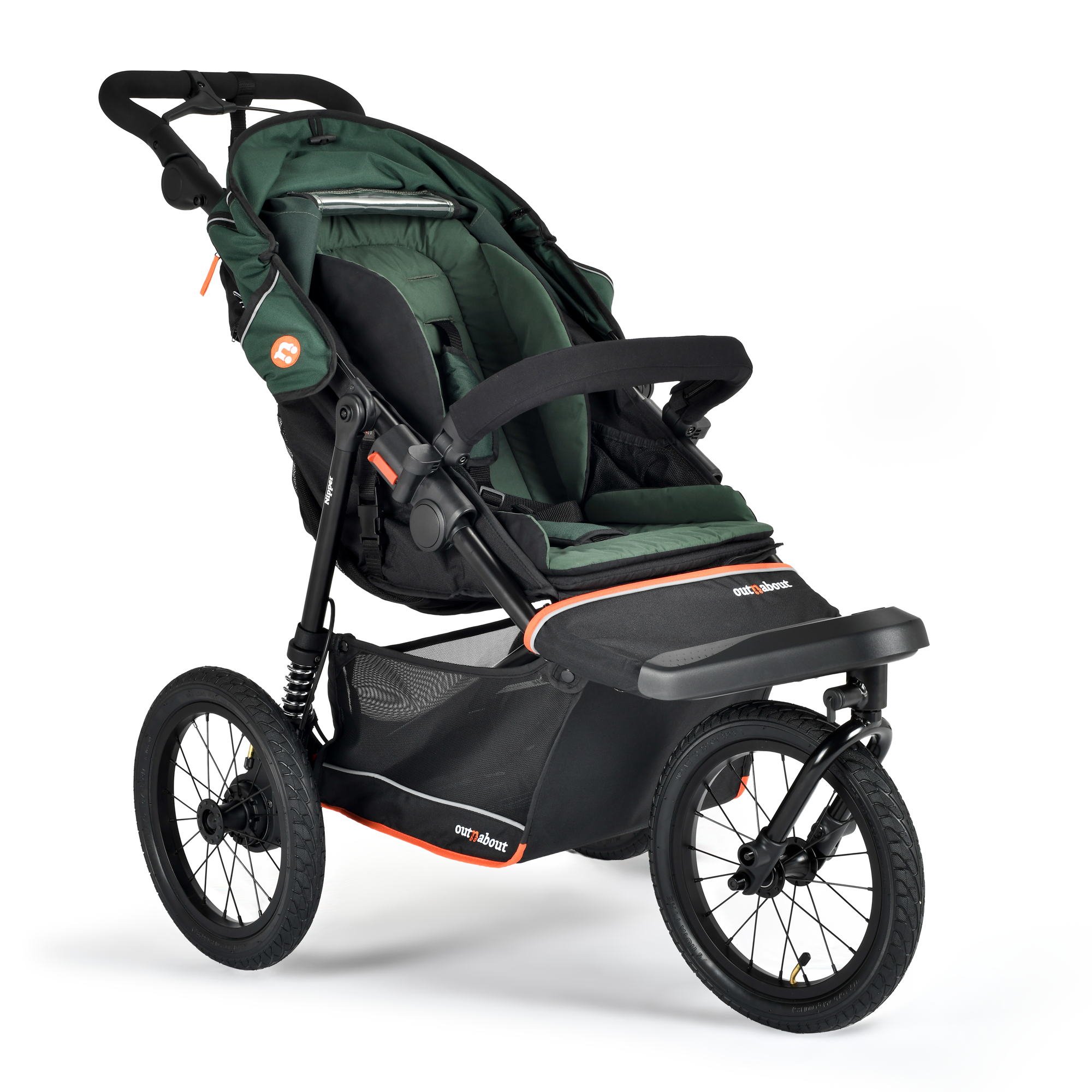 Out n About Nipper V6 Plus - Sycamore Green – Bumpstart Baby Shop