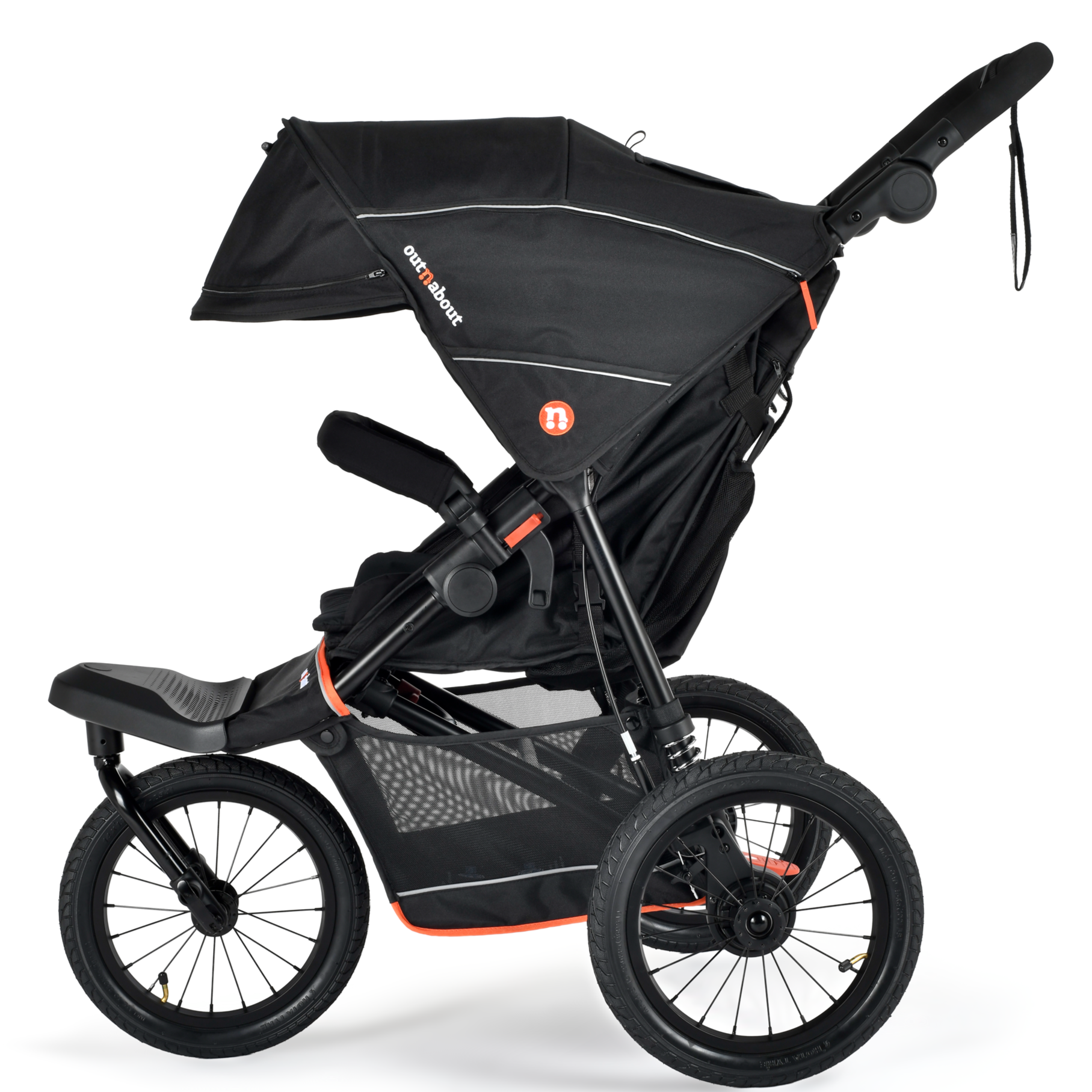 Out n About Nipper V6 Plus - Summit Black – Bumpstart Baby Shop