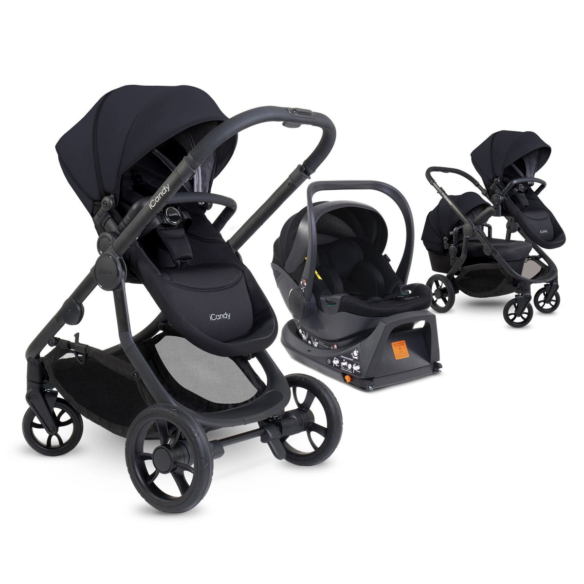 iCandy Orange 4 Cocoon Travel System Bundle - Black Edition – Bumpstart ...