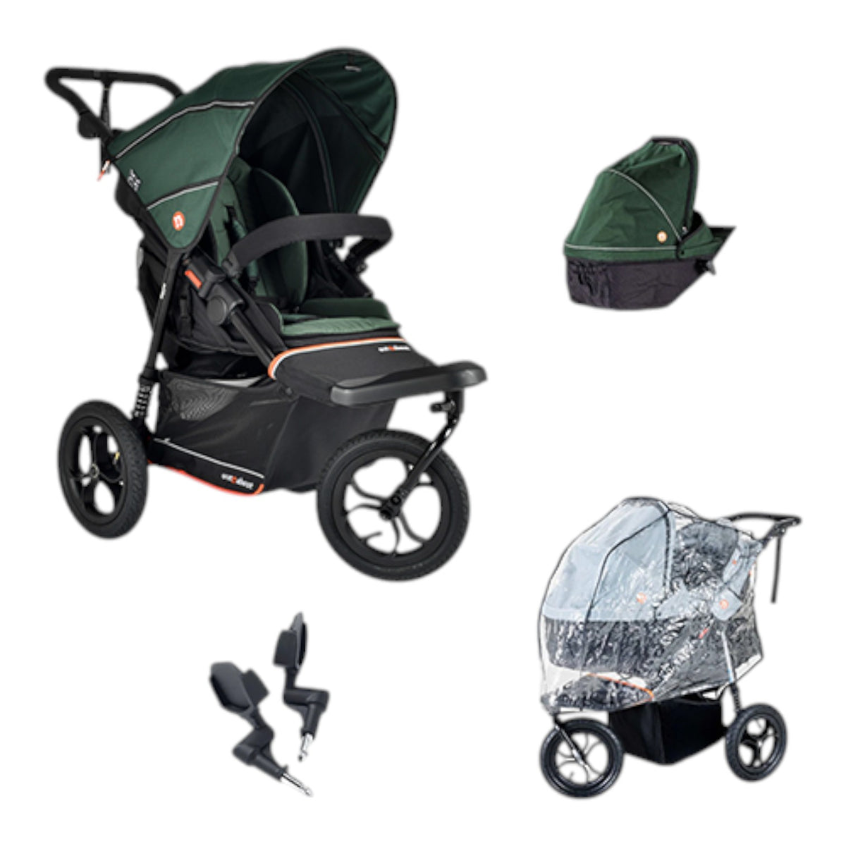 Out n About Nipper V6 Newborn Starter Bundle - Sycamore Green ...